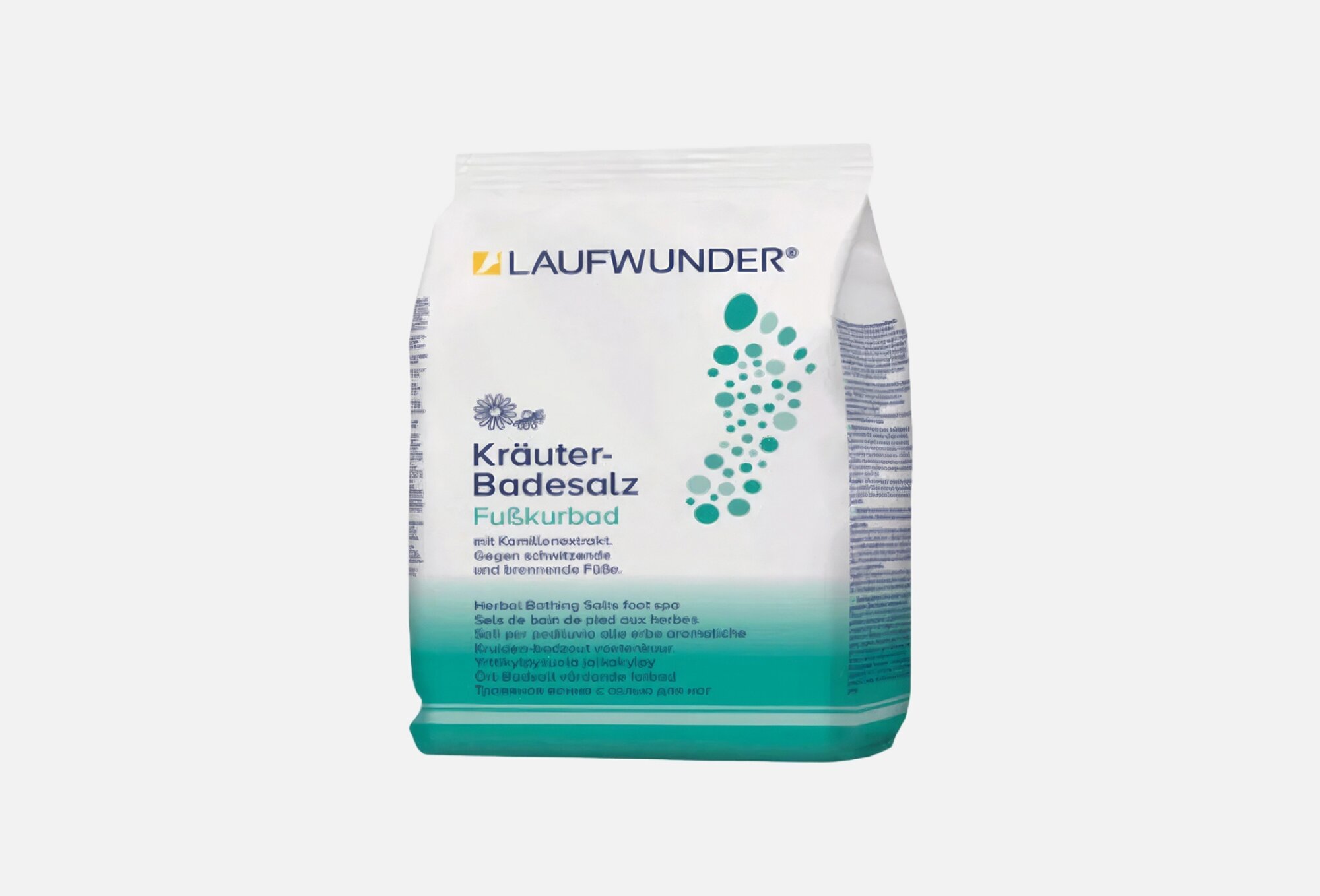Соль для ножных ванн LAUFWUNDER Herbal bathing salts foot spa