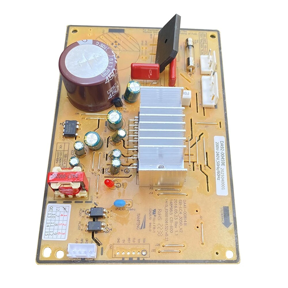 Плата управления холодильником DA92-00459E DA92-00459A PCB DA41-00814B DA41-00814C, запчасти для морозильной камеры