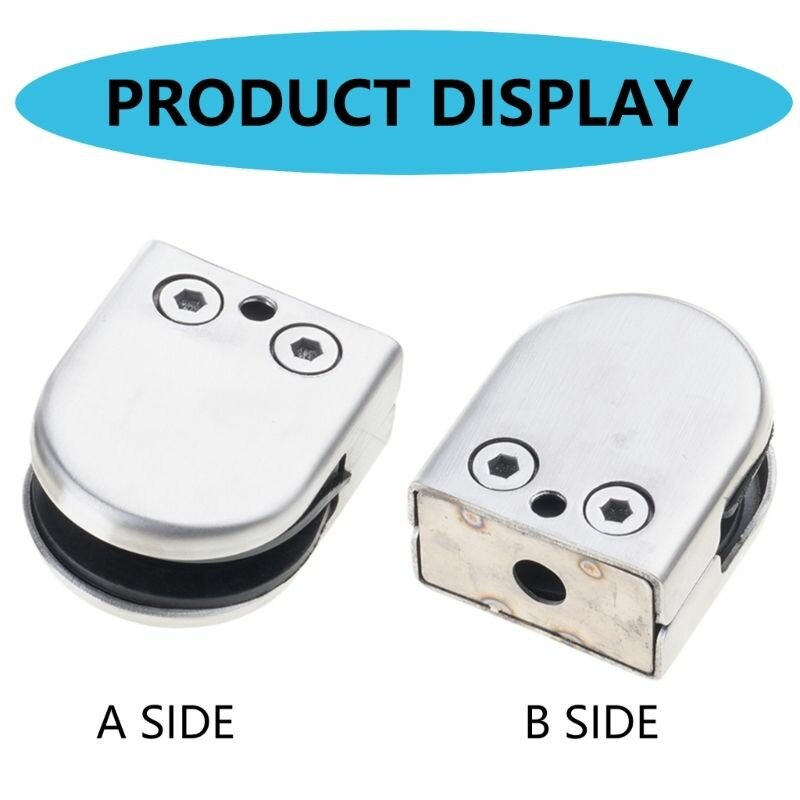 1 комплект из 2 стеклянных опорных стержней нержавеющей стали 60 мм