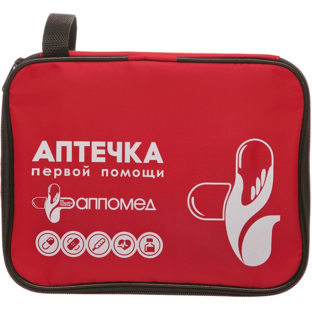 Автомобильная аптечка для оказания первой помощи пострадавшим в ДТП ООО аппомед 12823