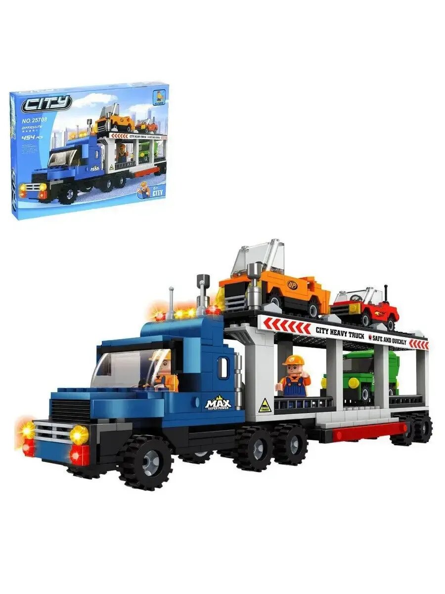 Конструктор Автовоз, 454 детали