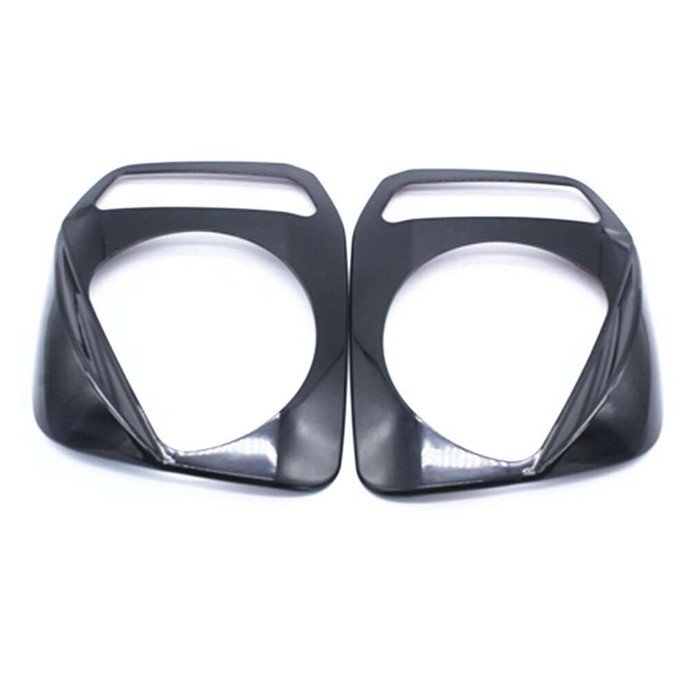 2 штуки передняя фара фара лампа крышка внешняя рамка для suzuki jimny 07-15