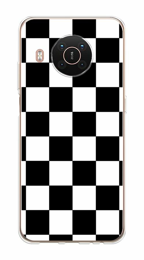 Чехол на Nokia X20/X10 / Нокиа Х20/Х10 с принтом "Шахматная доска"