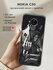 Силиконовый чехол на Nokia C30 / Нокия C30 с принтом "Игра закончена"