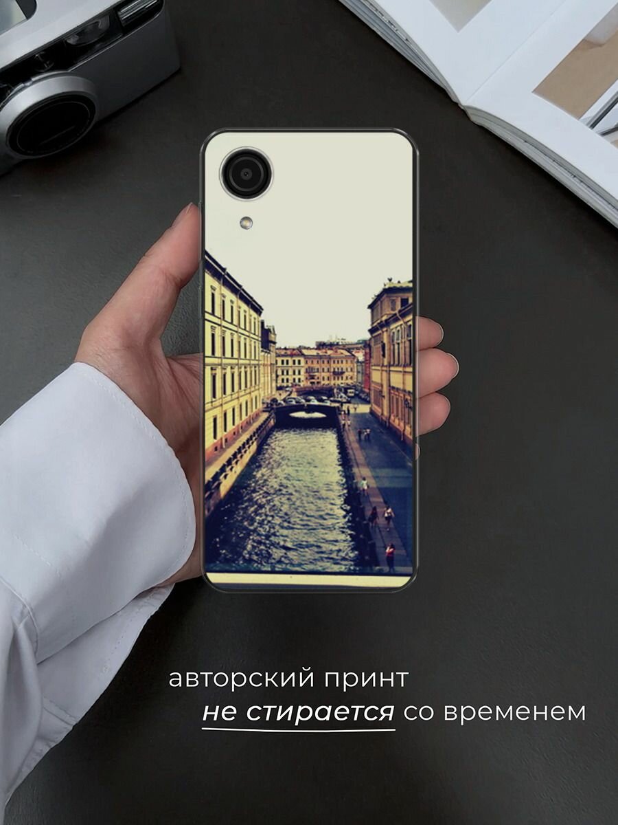 Чехол на Samsung Galaxy A03 Core / Самсунг Галакси А03 Core с принтом "Санкт-Петербург" — фото 1