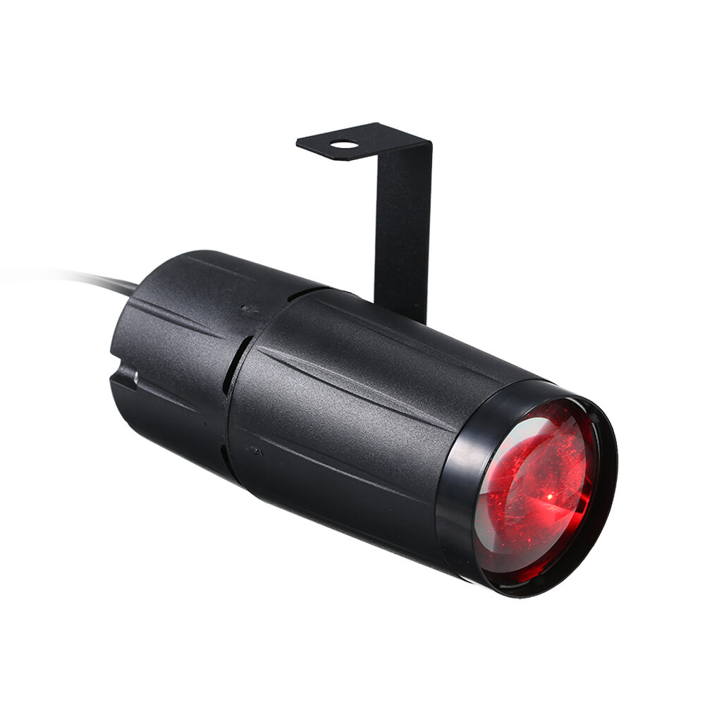 AC90-240V 10W LED Мини Бим Спот Сценарий Свет Освещение Прибор для Вечеринка Дом Декорация Бар Клуб Паб DJ Шоу Концерт, Красный Зеленый Синий Желтый Белый Теплый Белый Розовый (Доступно), 2 Типа Вилка (Доступно), Черный, Пластик Металл, 900мм, 145*95мм,