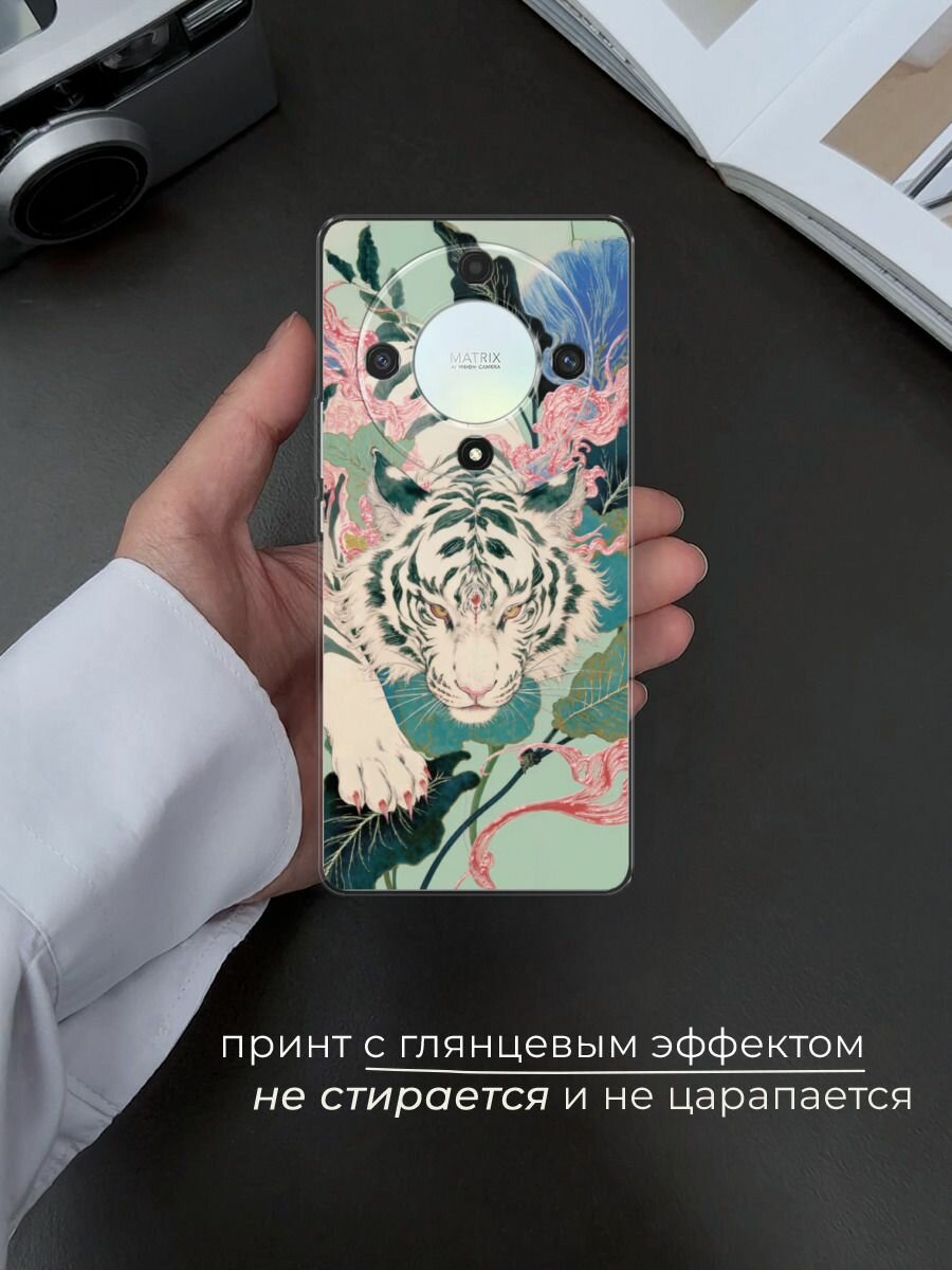 Чехол на Honor X9A / Хонор X9A с принтом "Охотник" — фото 1