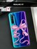 Чехол на Realme XT / Реалми XT с принтом "Полосатый розовый бант 2"