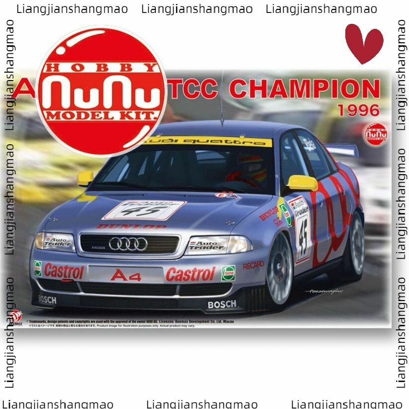 Эксклюзивный конструктор Audi A4 Quattro 1996 BTCC Winner 1/24 от NUNU PN24035