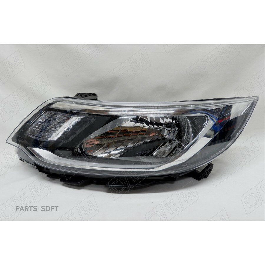 Фара левая Kia Rio 3 QB 2015-2017, с корректором от официального дистрибьютора, OEM, артикул OEM0071FL