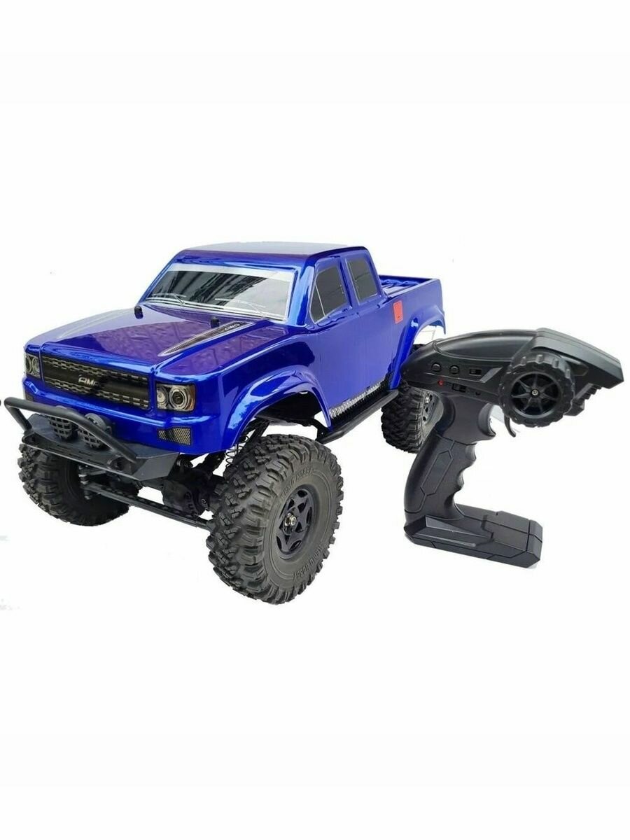 Радиоуправляемый трофи Remo Hobby Trial Rigs Truck 10275 4WD 2.4G 1/10 RTR(синий)