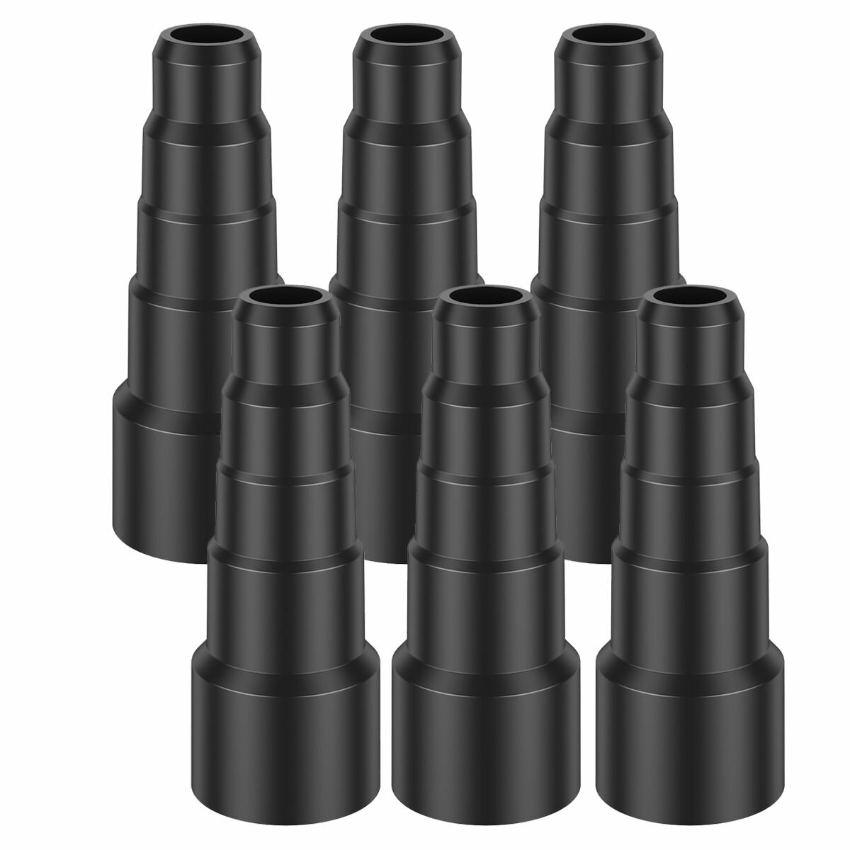 Универсальный переходник 27/33/35/41/50 мм,6 шт / Адаптер соединитель шланга для пылесоса