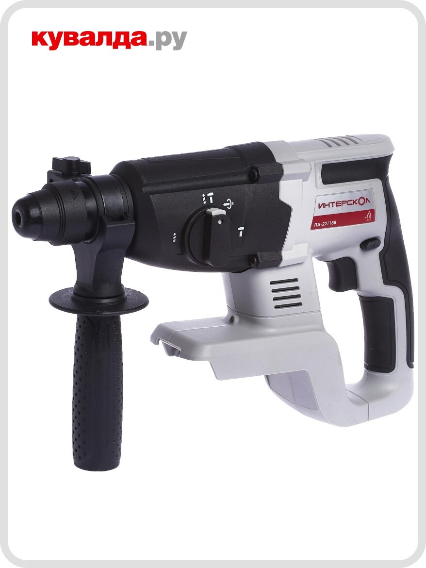 Перфоратор аккумуляторный ИНТЕРСКОЛ ПА-22/18В без АКБ и ЗУ