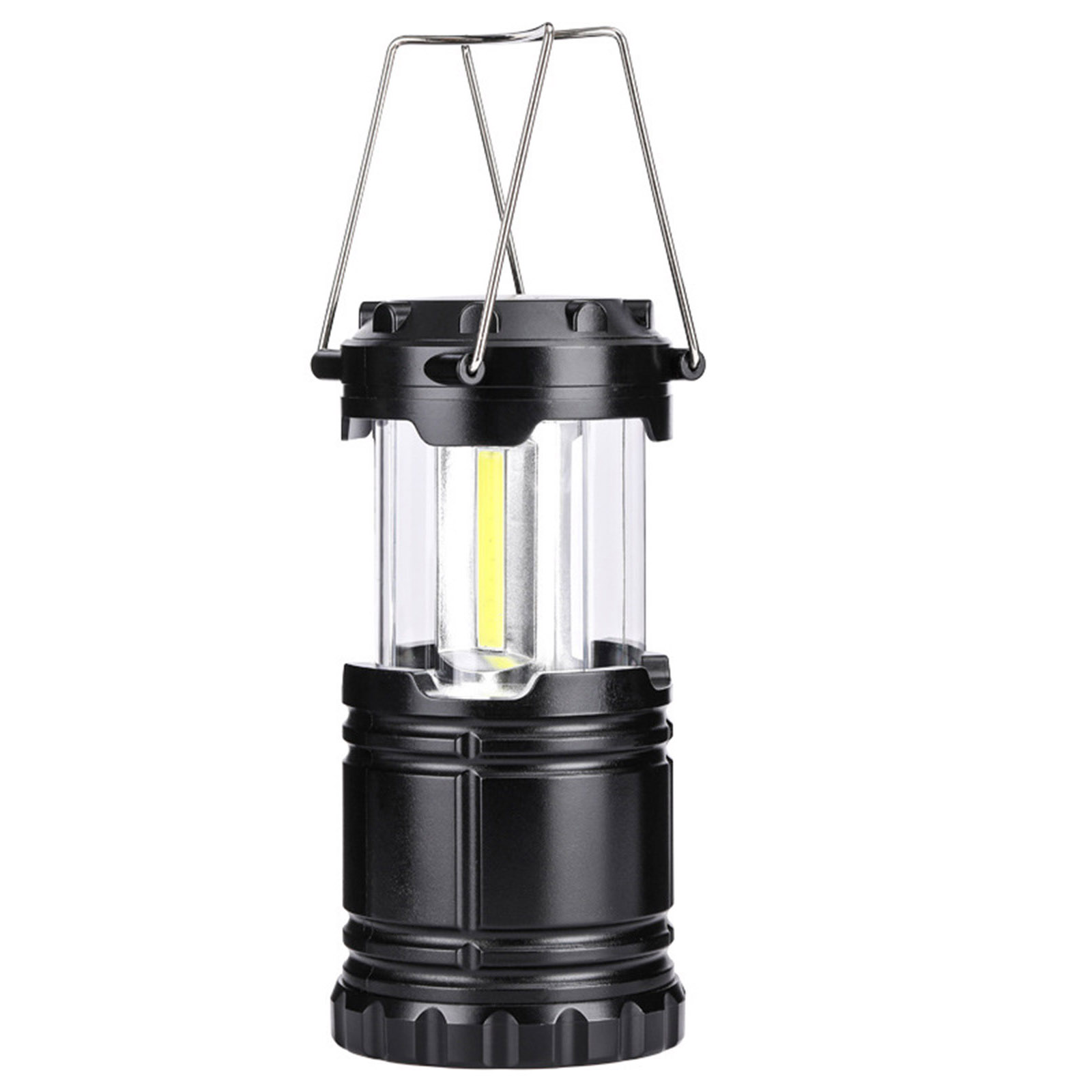 Мультифункциональный наружный аварийный светодиодный кемпингovy свет портативный раздвижной ручной палаточный свет освещающий лампа лошадный свет аварийный свет наружный кемпингovy свет [отправка без батарей], 1шт/2шт (доступно), 360 градусов, 3W, 3.7V,