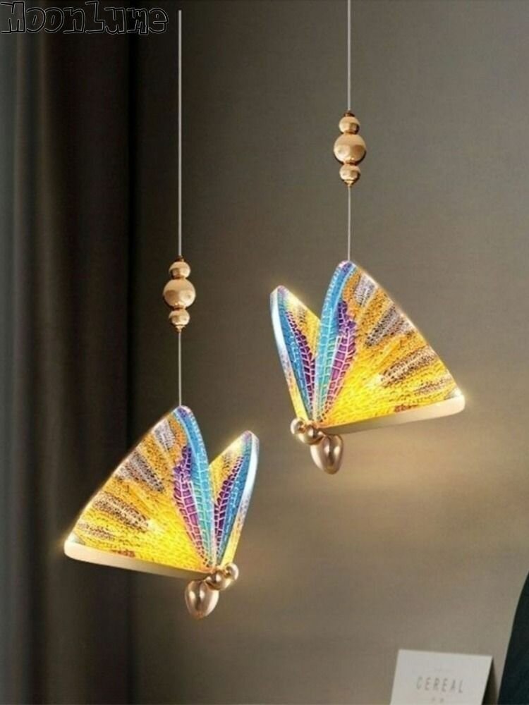 Легкая роскошная люстра в форме бабочки