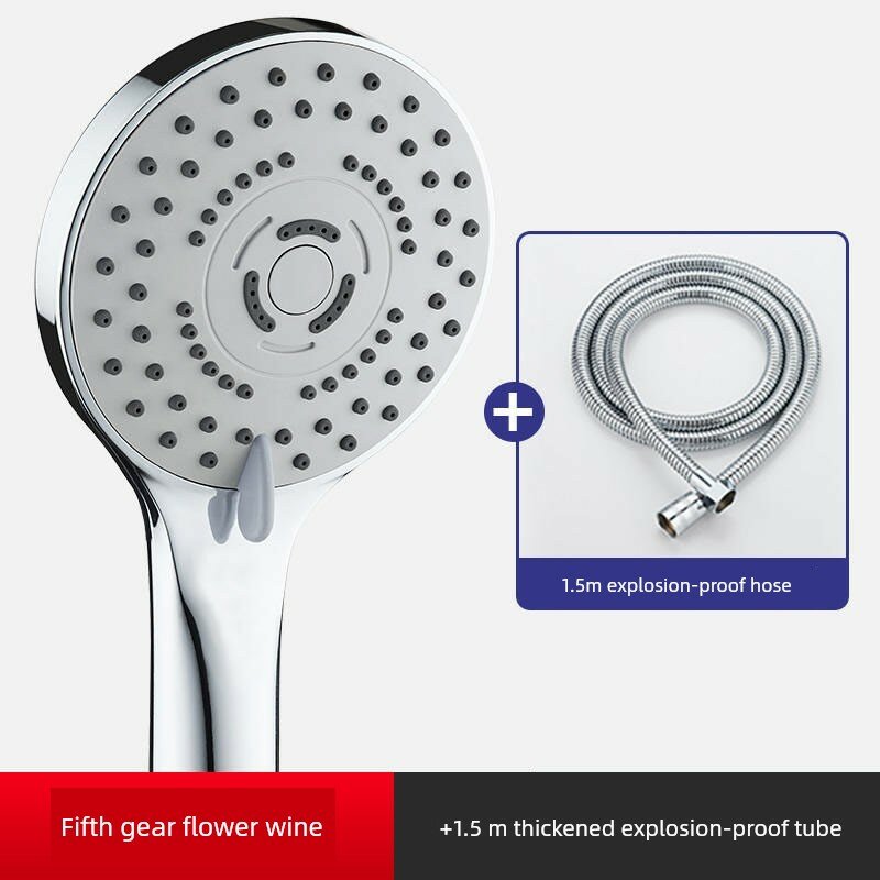 Мощная душевая лейка высокого давления для дома, набор для душа с функцией тропического ливня. лунное