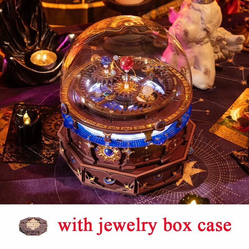Деревянный металлический конструктор Tinamic "Созвездие Вселенной" 14+ With jewelry box