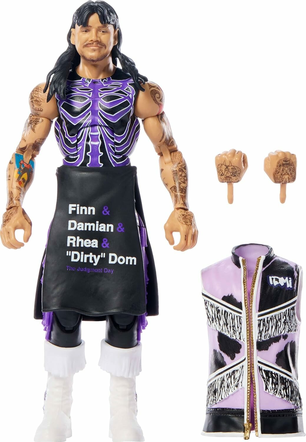 Фигурка Mattel WWE Elite Collection Series 119 Action Figure 'Dirty' Dominik Mysterio, Доминик Мистерио