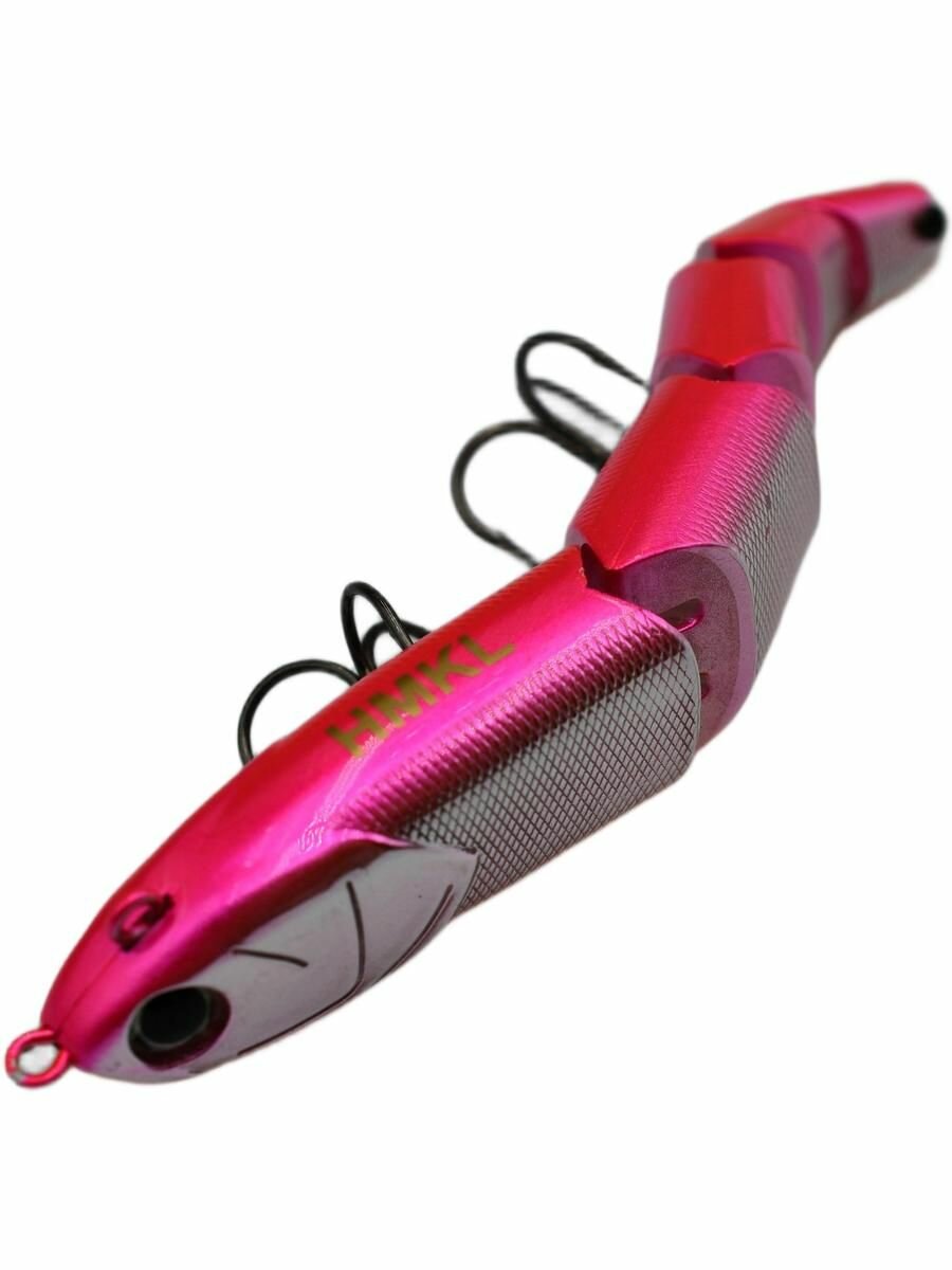 Воблер HMKL Alive Bait 140SP 17.2 гр суспендер (Suspend), пятисоставной, на щуку, судака
