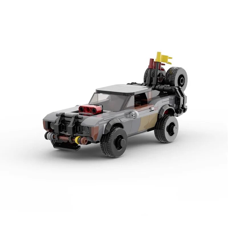 MOC Mad Maxed War Riged Gigahorsed Reisigered модель автомобиля