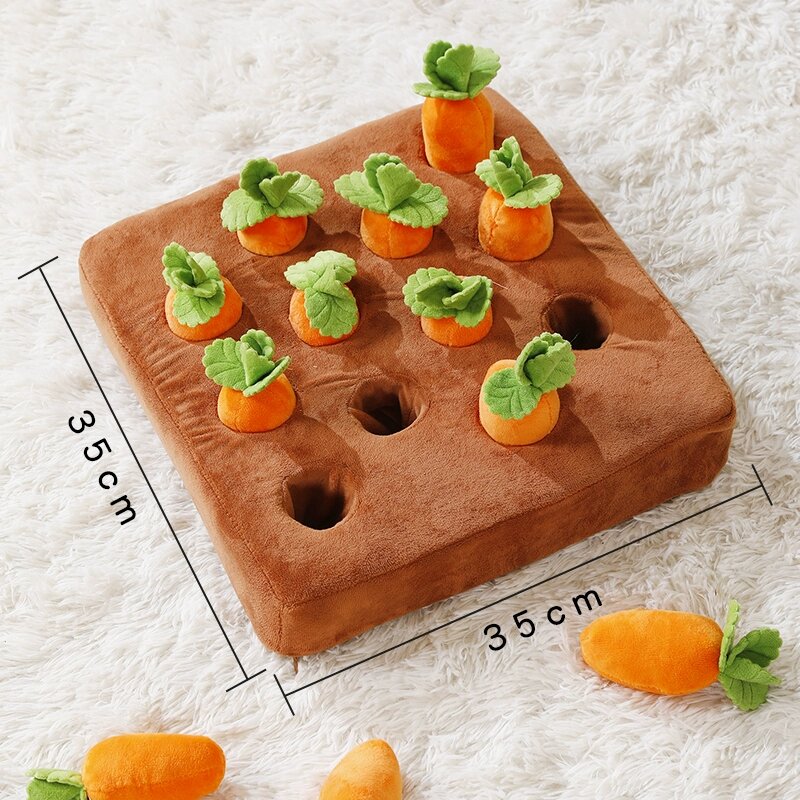 Набор морковок с 12 штуками для кошачьей игры и умственной стимуляции