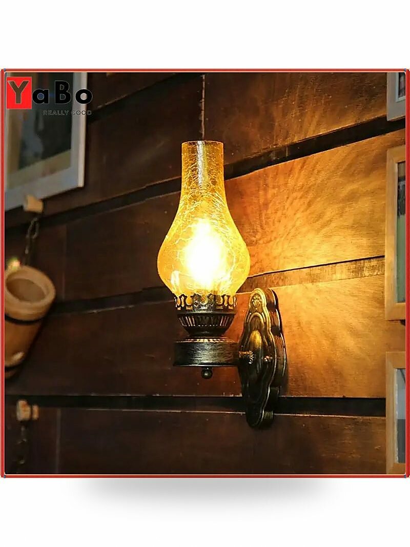 Бра YABO, винтажный дизайн, E27, античная бронза