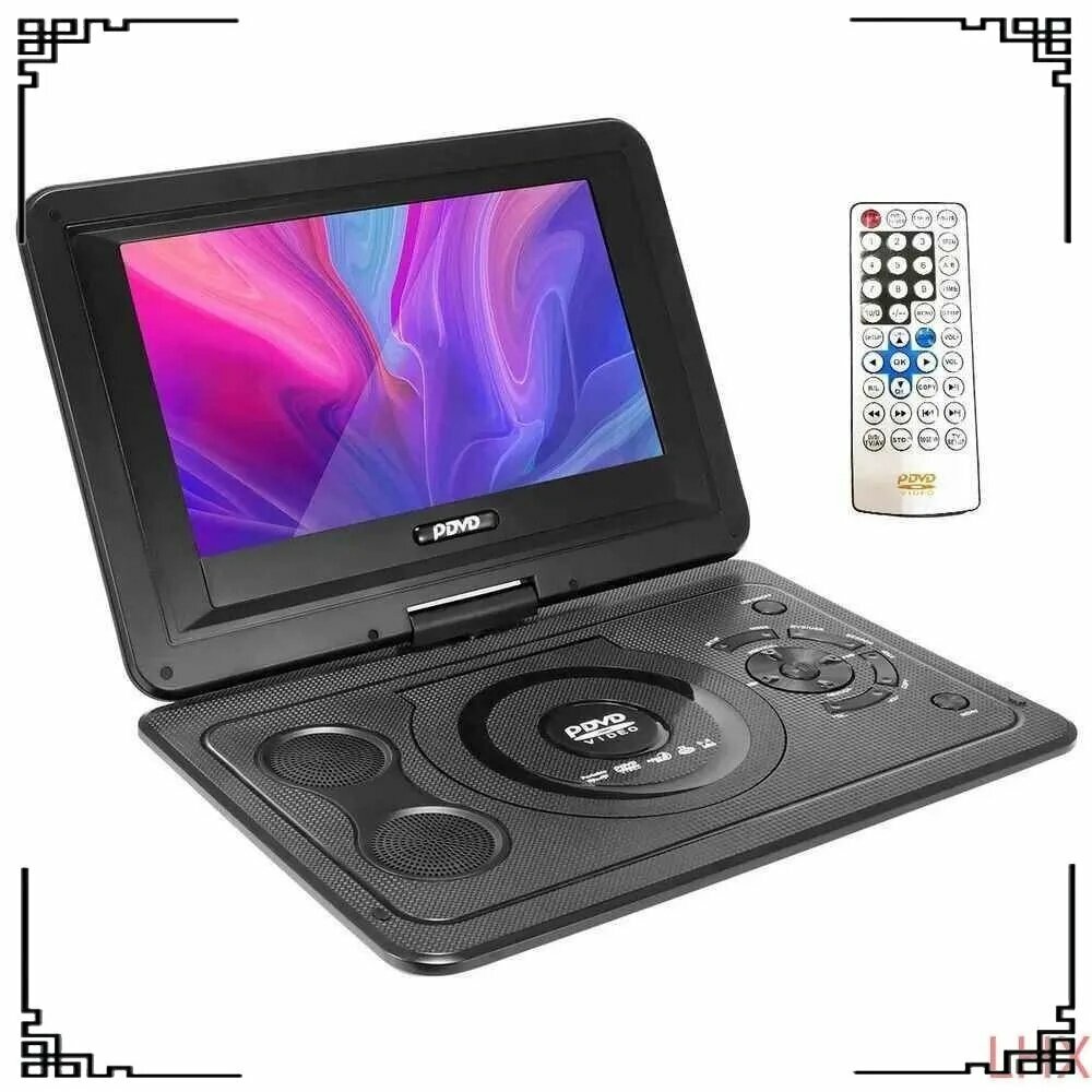 13.9" Портативный DVD EVD плеер TV/FM/USB/Game Особенности