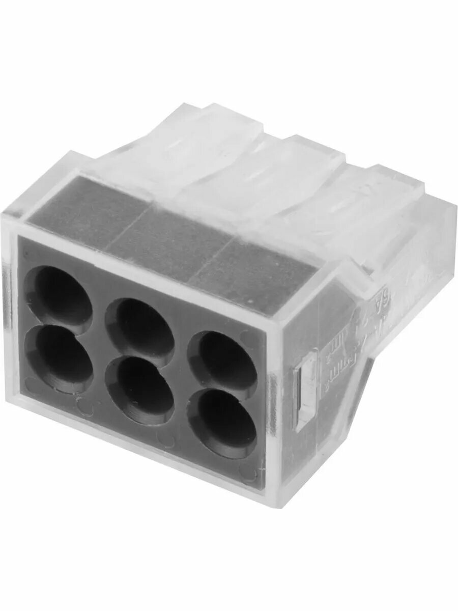 400 В, 24 А, 0.75 - 2.5 мм2, 2шт, соединительная 6-ти прово