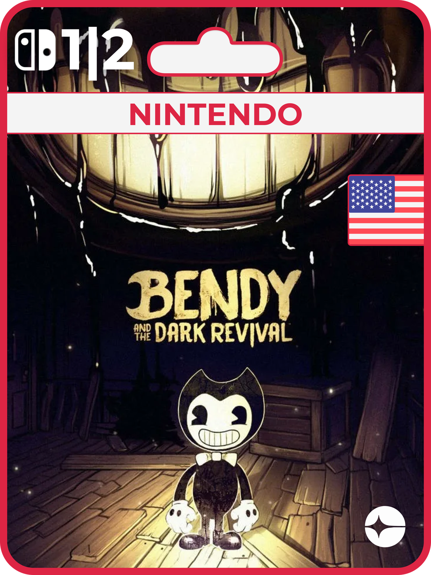 Bendy and the Dark Revival для Nintendo Switch 1/2 [Цифровая версия, США]