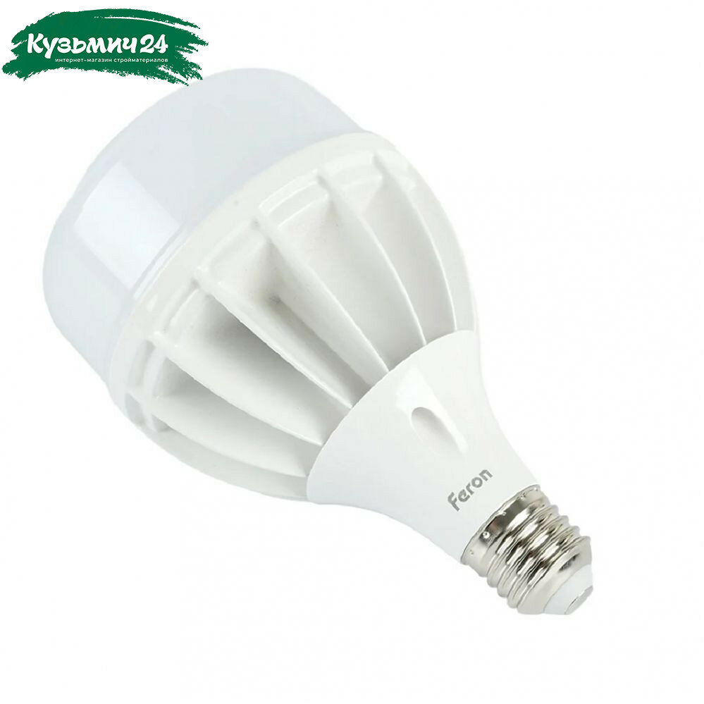 Лампа светодиодная Feron LB-65 25821, E27-E40, 60 Вт, 175-265В, 4000K, нейтральный белый свет
