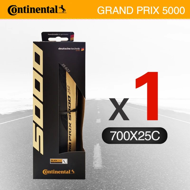 Continental Grand Prix 5000 700x25C, 1 шт.