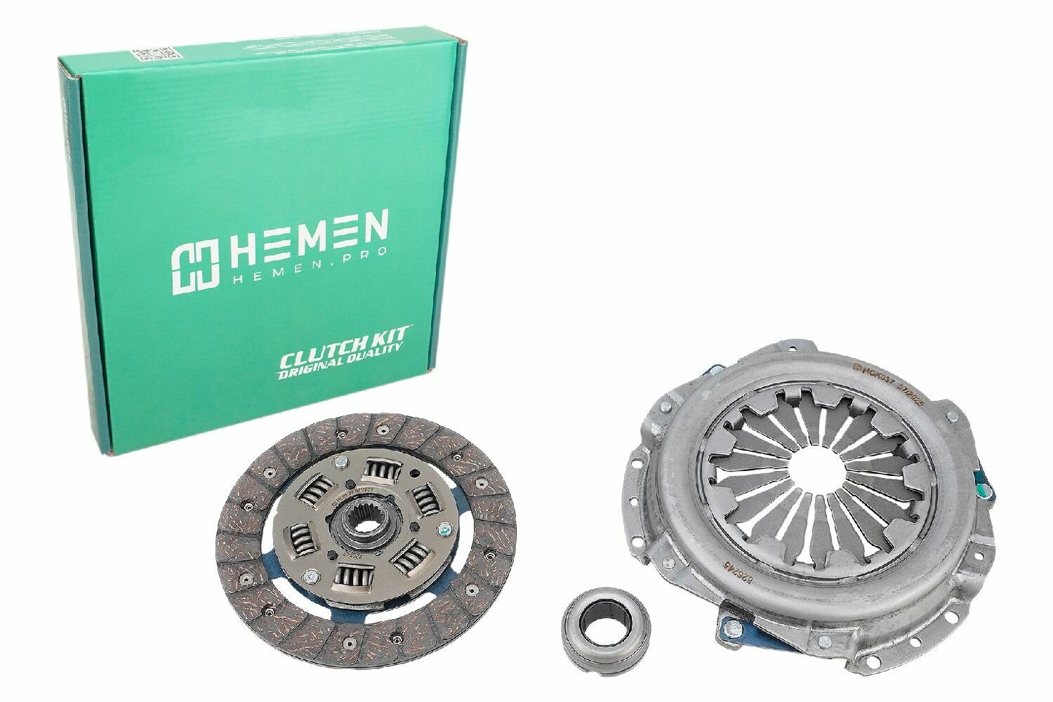 Комплект сцепления с выжимным подшипником HEMEN Citroen C2/C3, Peugeot 307 (HCK037)