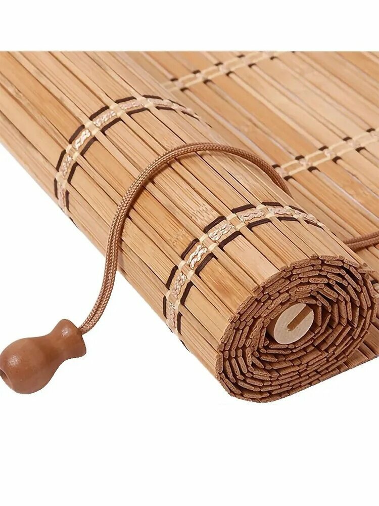 Рулонные шторы 90х120 см коричневый