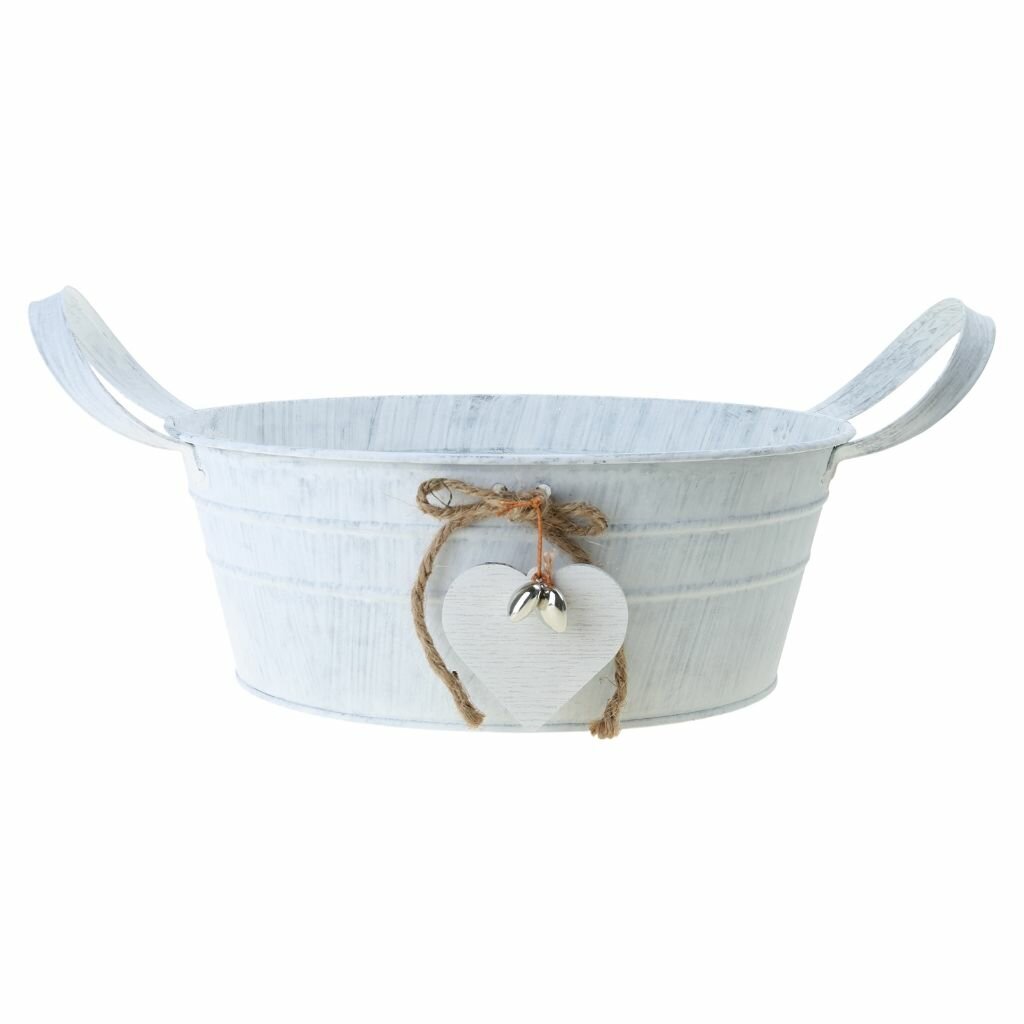 Винтажный оцинкованный молочный бидон, Декоративная ваза-кувшин для цветов в деревенском фермерском доме