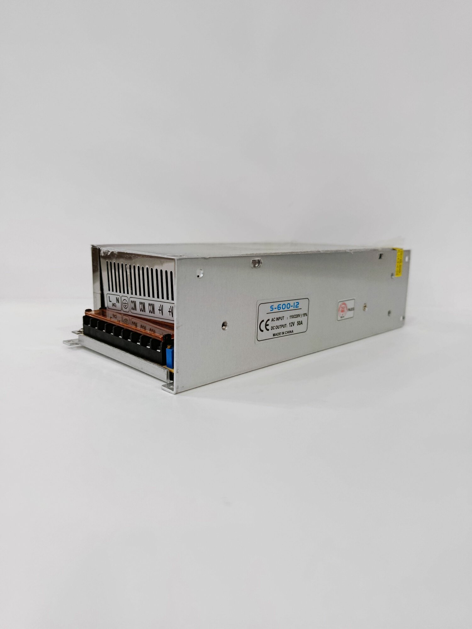 50А (220 - 12) / Преобразователь напряжения (блок питания) с 220V - на 12V, 50 ампер (1 шт.), арт: 6647-К