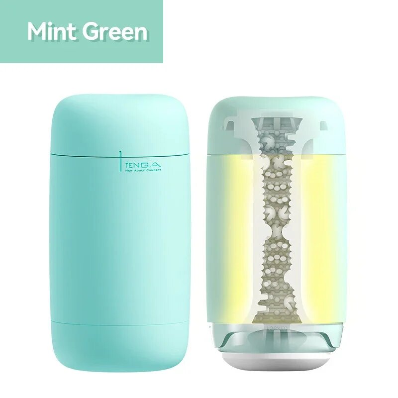 Мягкий мастурбатор TENGA для мужчин, Реалистичная Вагина, Вагина, карманный Светло-зеленый