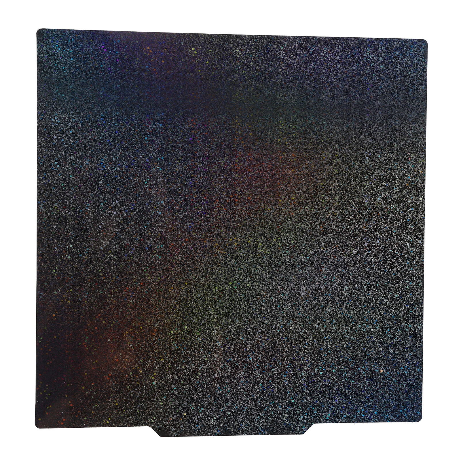 3D Printer Build Plate 350x350 мм красочная звездная пленка и покрытие PEI Гибкая платформа 3D -печать