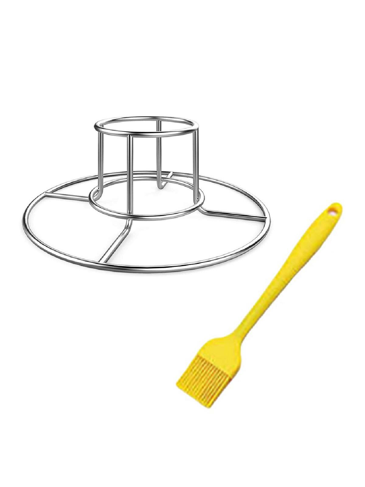 Вертикальная жаровня для гриля, коптильни, печи, подставки для пивных банок, курицы, прочная, подходит для жареной курицы, индейки, утки, подарок