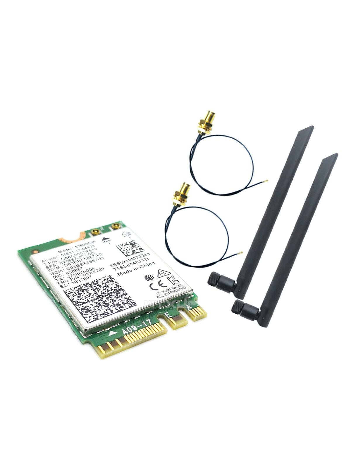 9560 9560NGW Double Band 2033Mbps Wireless Networking Card Bluetooth-compatible 5.1 for Gaming PC Easy Installation