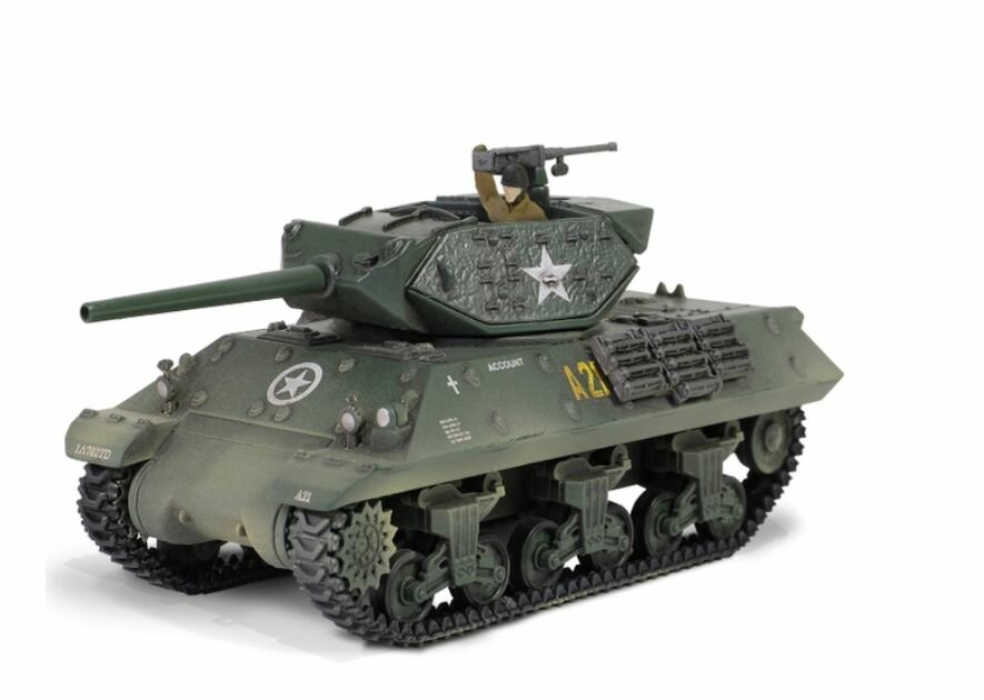 FOV 1:64 M10 Wolverine (Вулверин), истребитель танков, США, Вторая мировая война, готовая металлическая модель, коллекционная