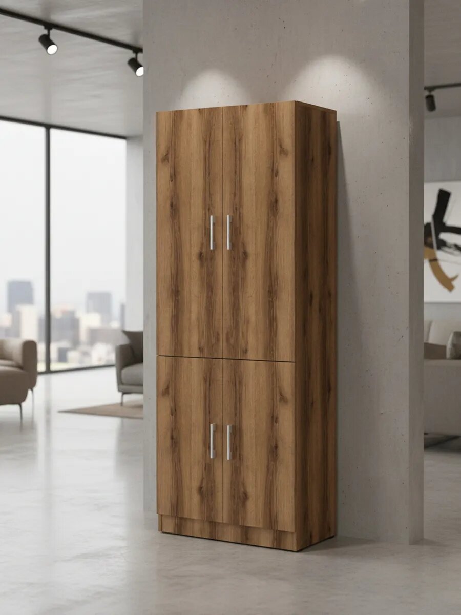 На балкон распашной шкаф FRESTER с полками в прихожую для одежды, от производителя