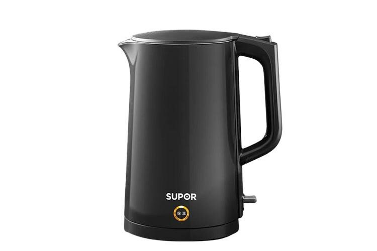 Электрический чайник SUPOR, dark gray, 1.7 л, 2200 Вт, с функцией поддержания температуры
