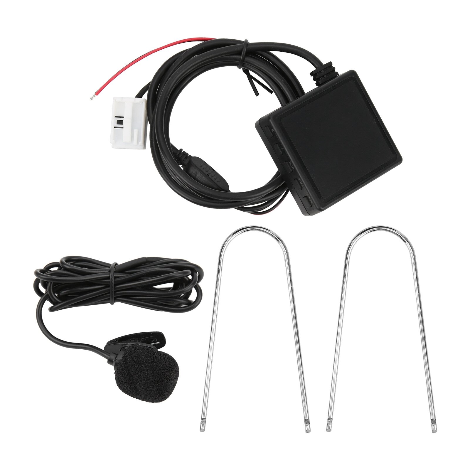 Аудиоадаптер Bluetooth 5.0 AUX с микрофоном и функцией громкой связи для Peugeot 307 308 407 807