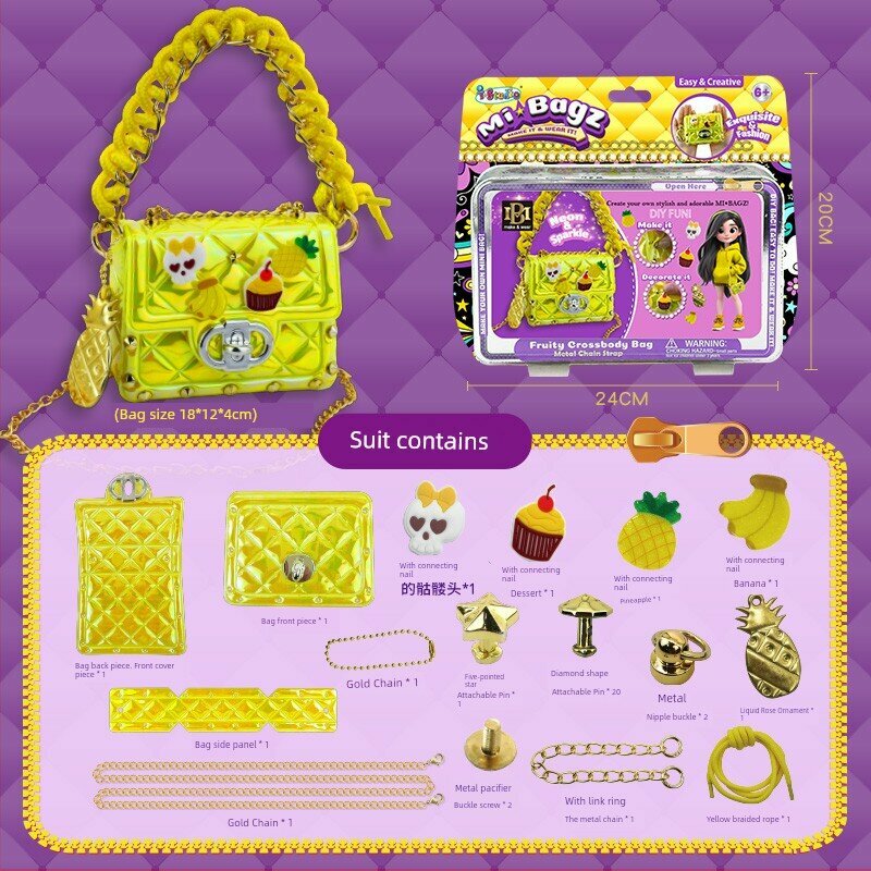 MI Bagz Dreamland DIY Craft Bag Kit для детей - Творческая ручная игрушка подарок