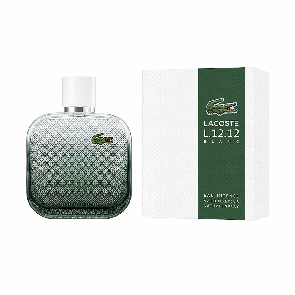 Туалетная вода Lacoste "L.12.12" Blanc Eau Intense, мужская, 100мл