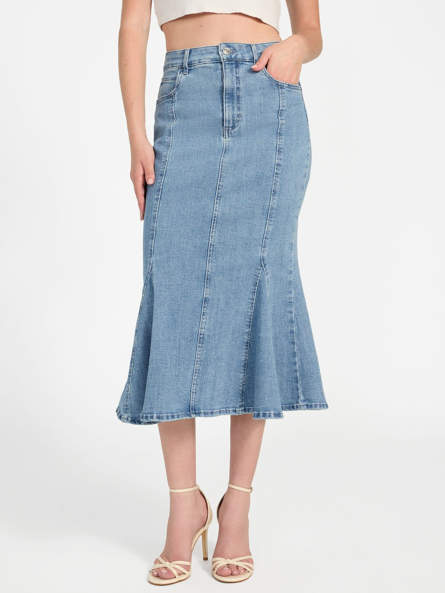 Юбка LIA DENIM MIDI