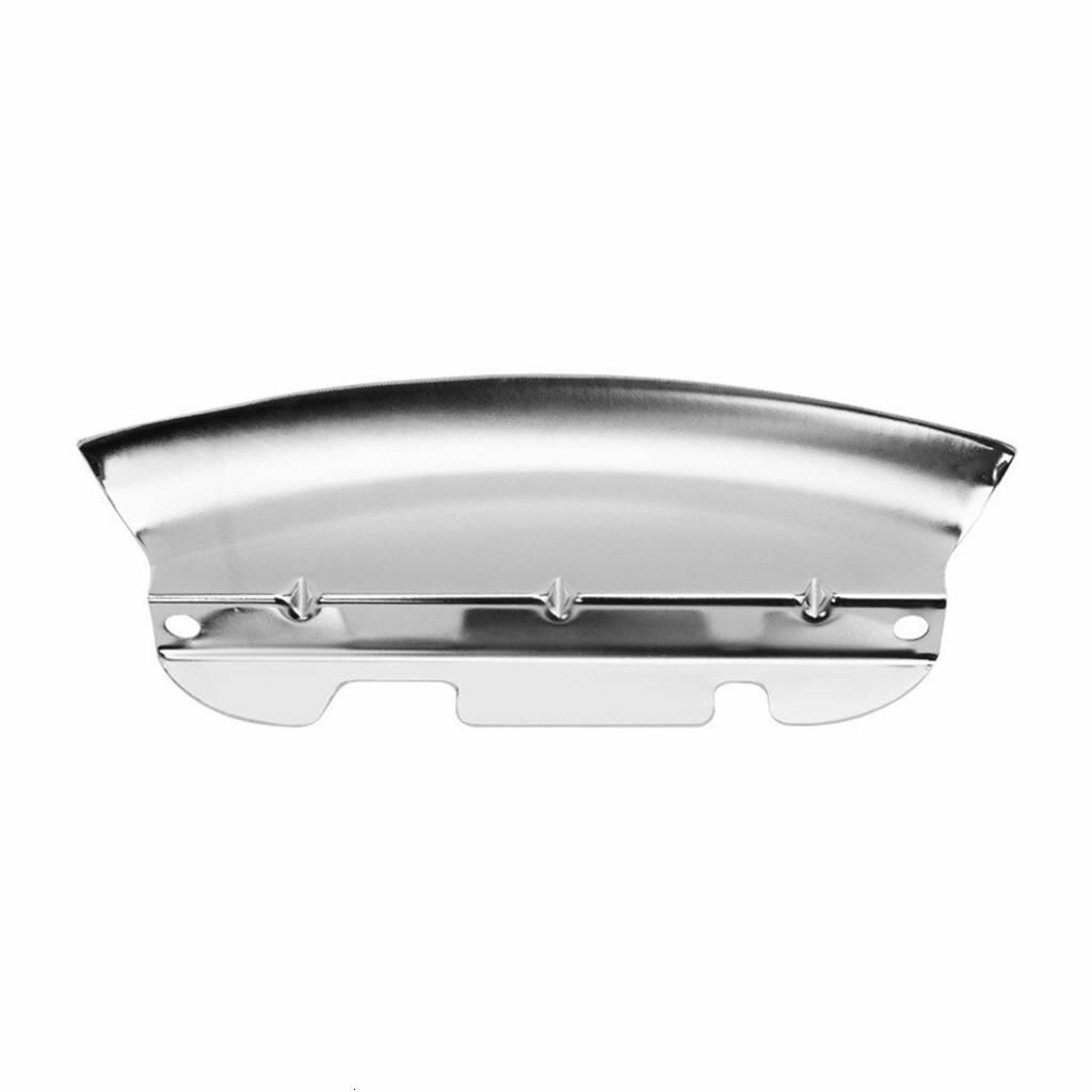 Дефлектор передней вилки для мотоцикла, Серебро