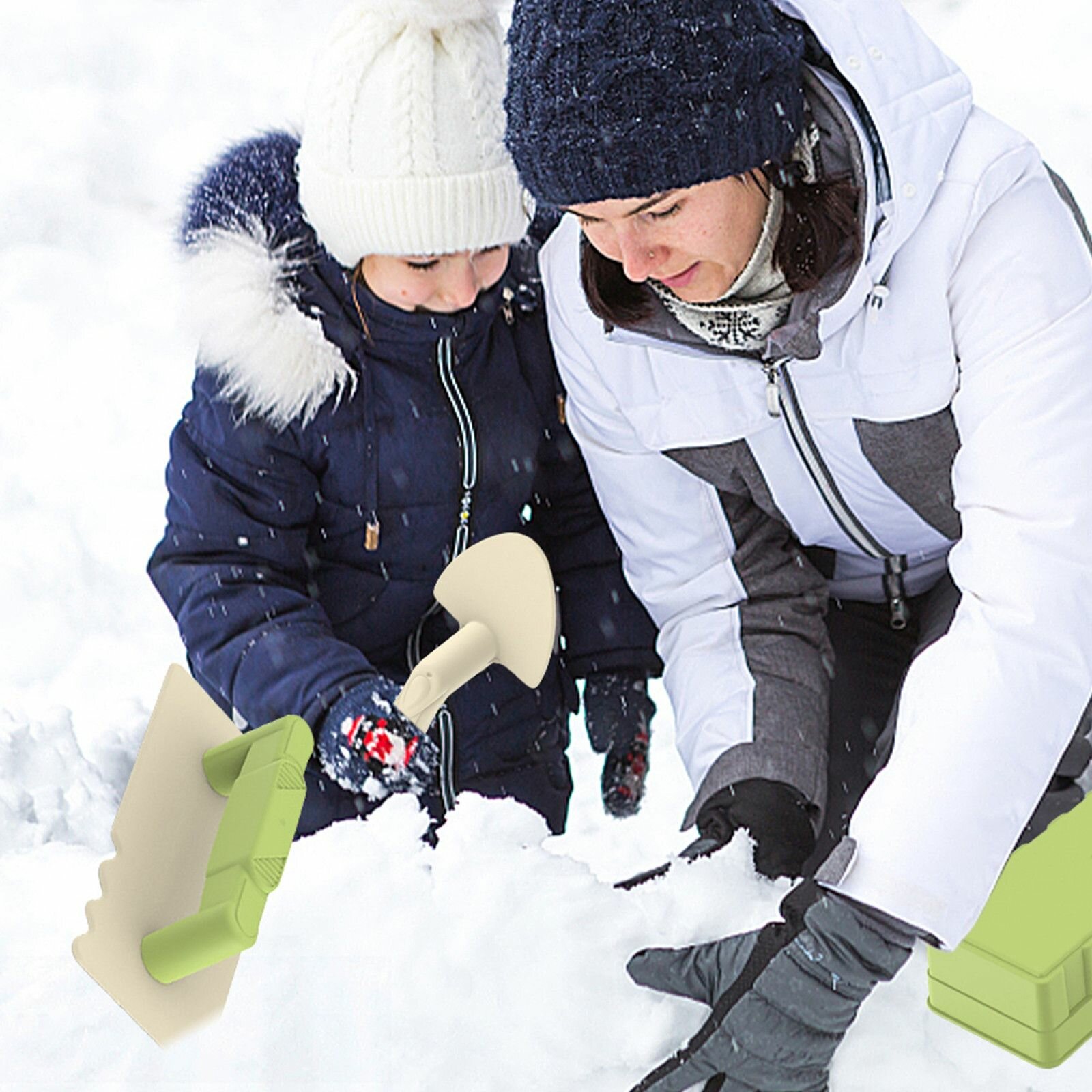 Набор для лепки снеговика