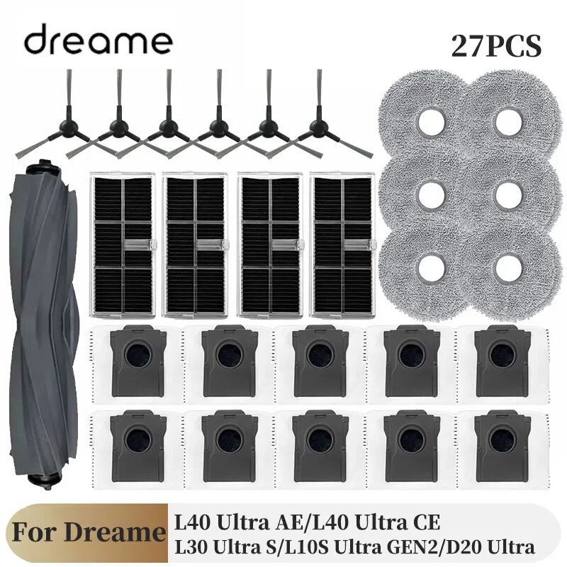 Комплект запчастей для Dreame L40 Ultra, 27PCS