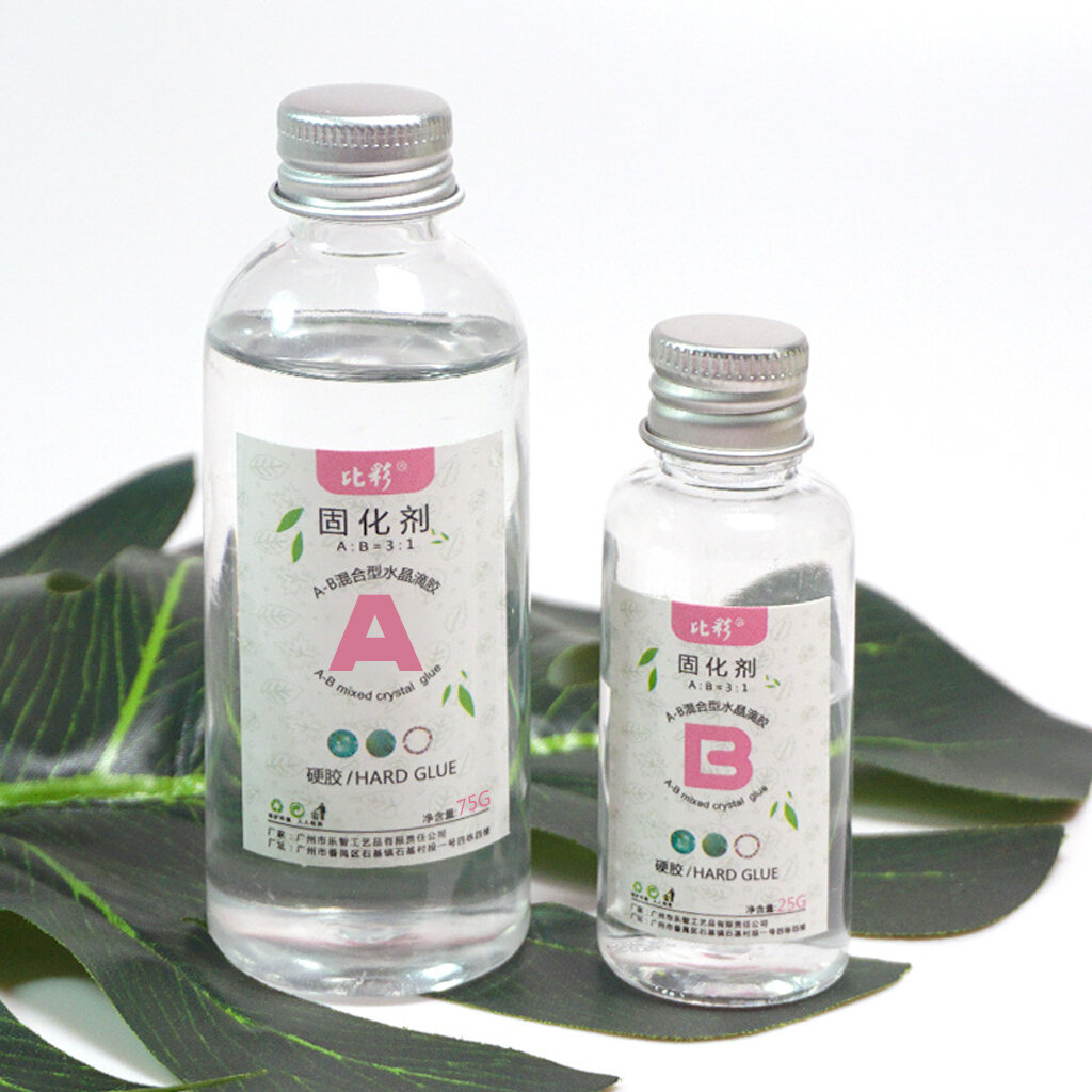 Эпоксидная Смола Кристально Чистая AB Crystal Glue Easy Mix 3: 1 Литье и покрытие